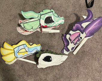Wolf Paper Dragon Puppet - Etsy