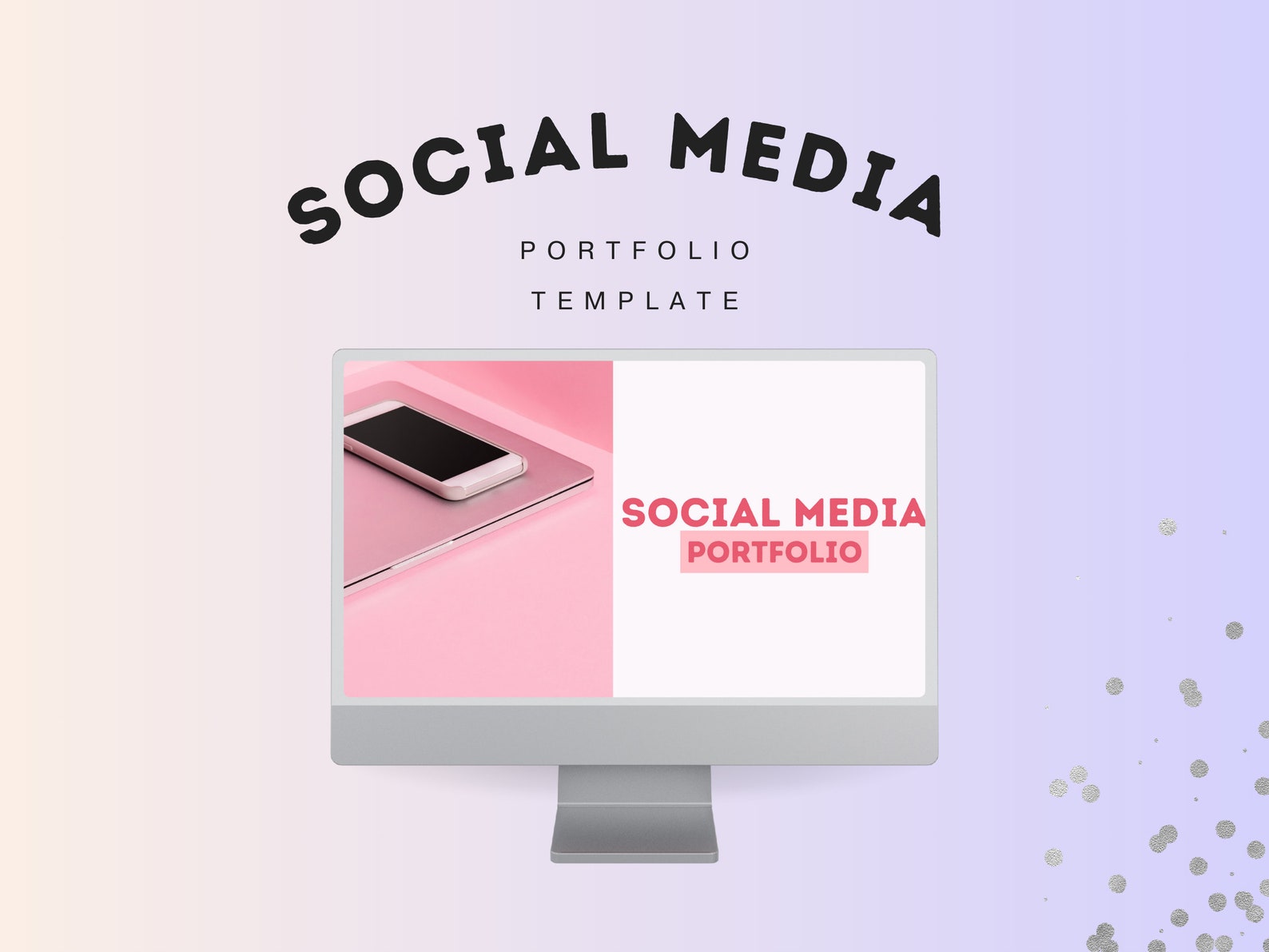 Social Media Manager Portfolio Template Portfolio Template for Social ...