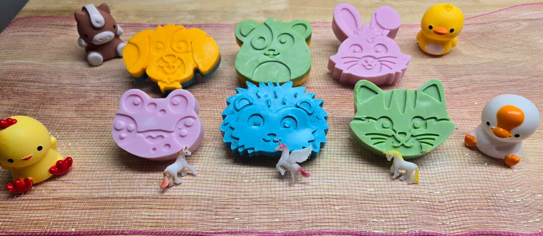 Children's Animal Shapes Soap I Animal Soap I Goats Milk Soap I Fun ...