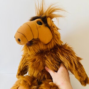 Vintage 1986 Alf Alien Life Form Plush 19 Stuffie Stuffed Toy ALF TV ...