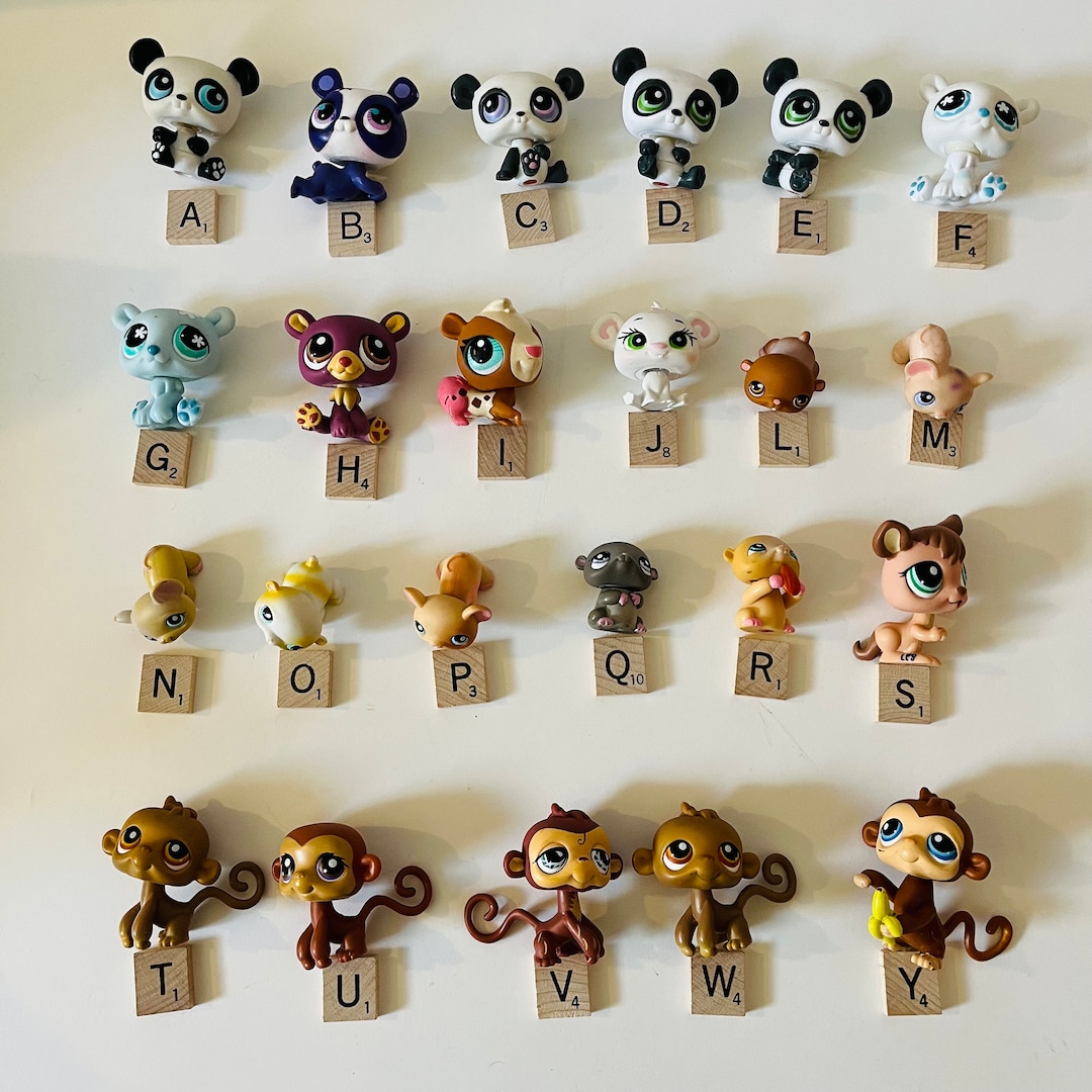LPS Littlest Pet Shop Animals Pick Your Own Pets Panda Hamster Monkey ...