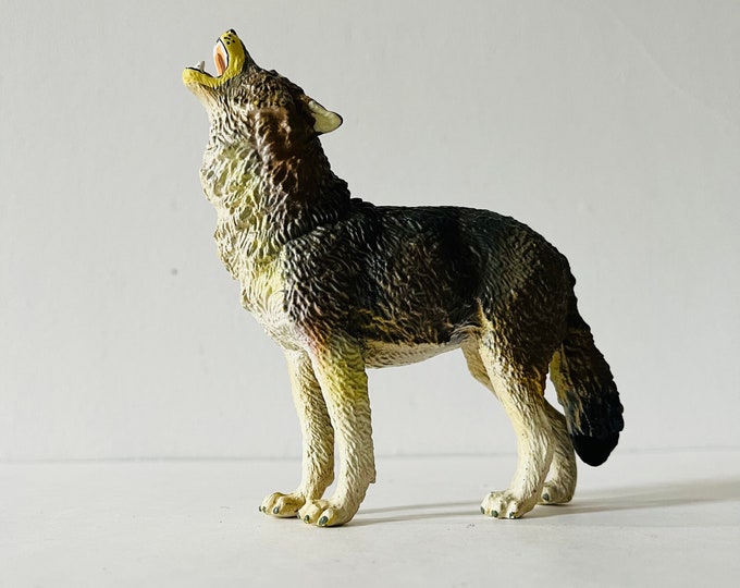 Vintage 90's Safari Timber Wolf Timberwolf Animal Figures Imaginary ...