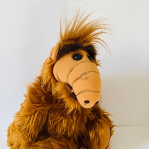 Vintage 1986 Alf Alien Life Form Plush 19 Stuffie Stuffed Toy ALF TV ...