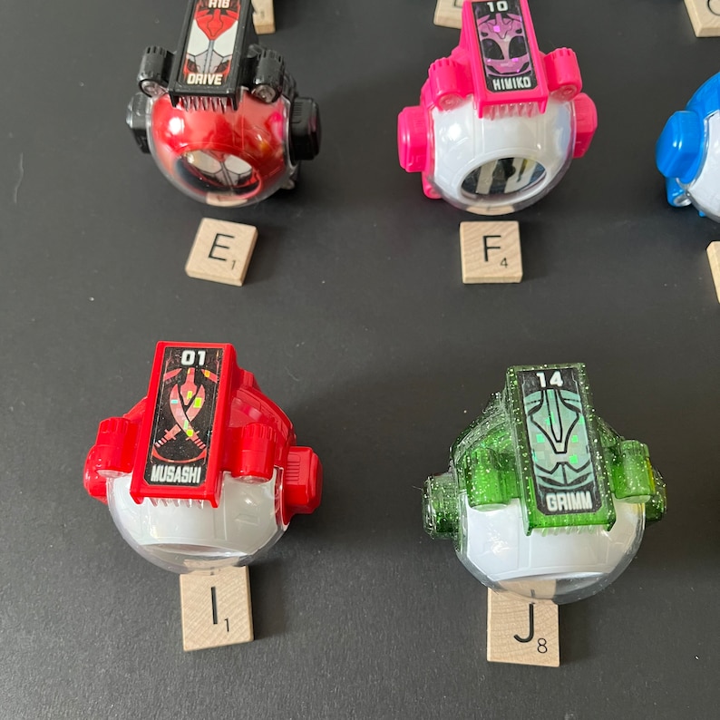 Bandai Kamen Rider Ghost Icon Eyecon DX Newton Fourze Benkei Musashi ...