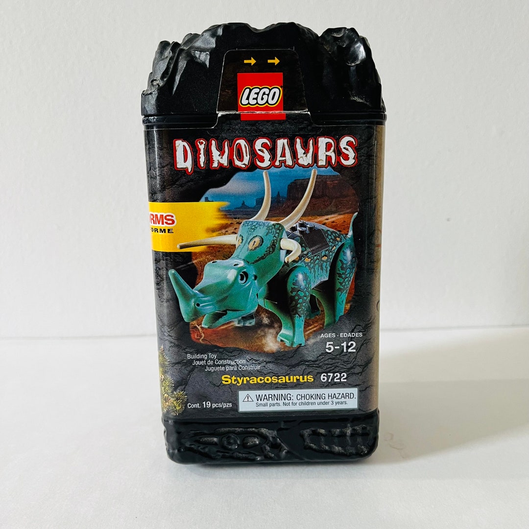 Vintage 2001 Original Lego 6722 Styracosaurus Dinos Dinosaurs Pieces ...
