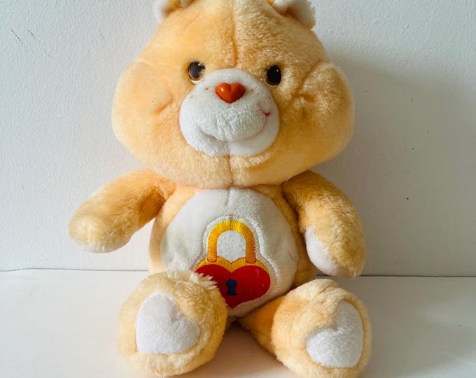 Vintage 1985 TALKING Pull String American Greetings Kenner Care Bear ...