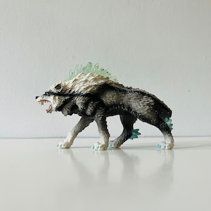 Schleich Eldrador Ice World Snow Wolf Toy Figure - Collectible Toy ...