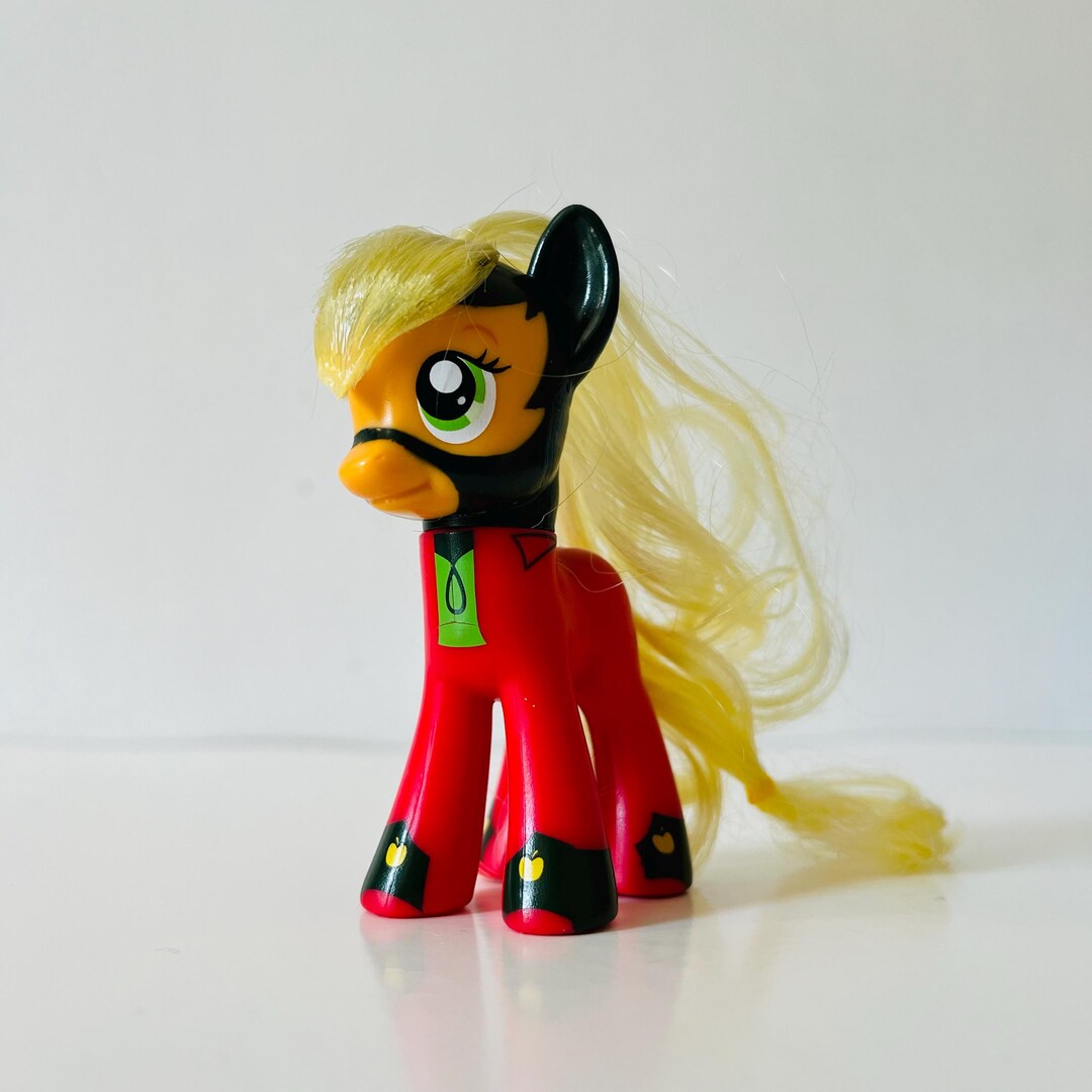 My Little Pony Figure G4 MLP Power Ponies Heroes Applejack 5.5” MLP ...