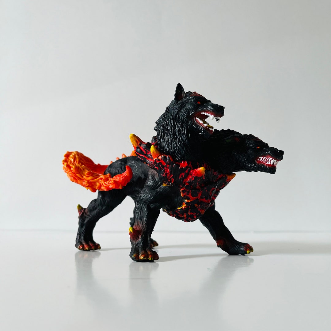 Retired Schleich Eldrador Creatures Hellhound Action Figure Toy Fantasy ...