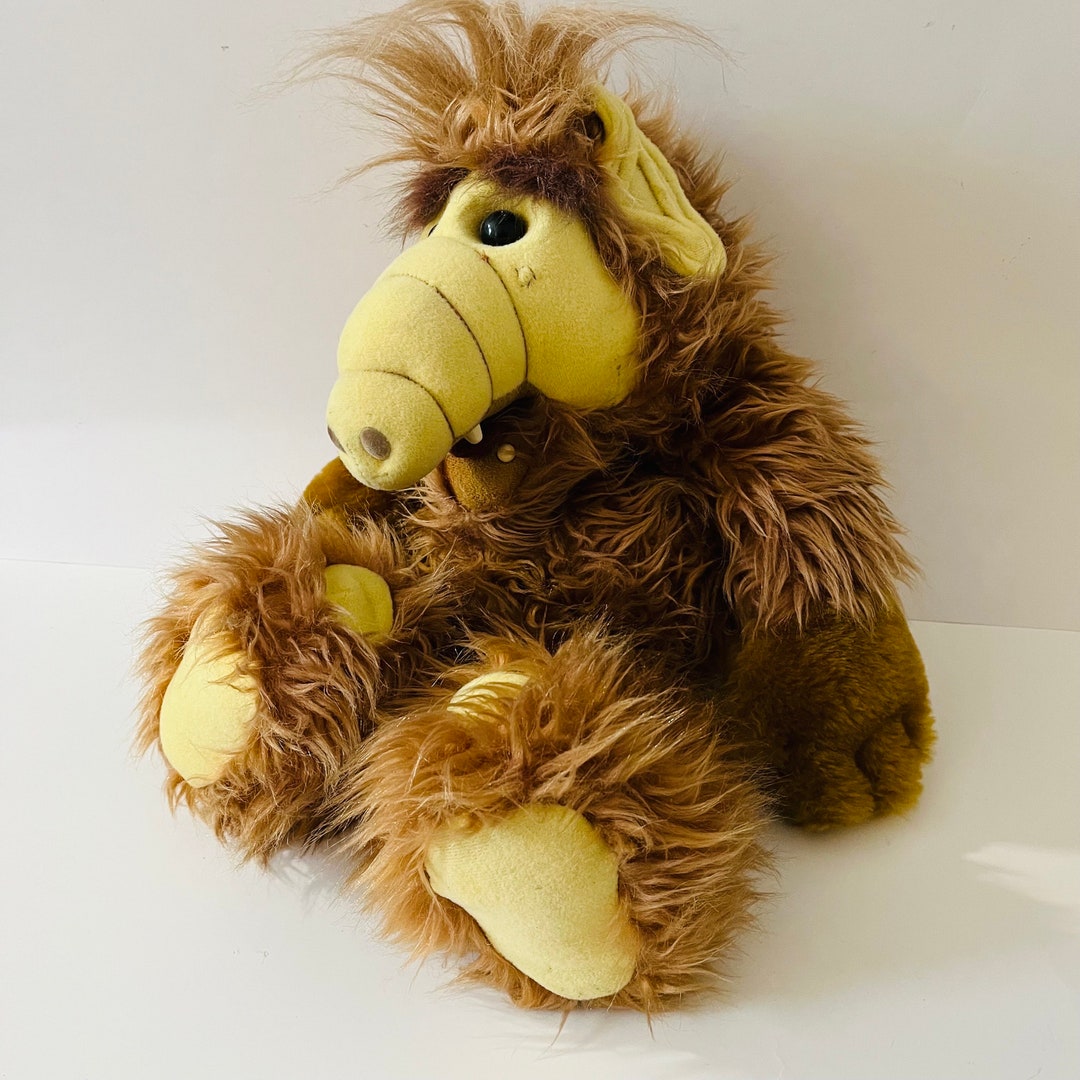Vintage 1986 Talking Alf Plush 19" Stuffie Toy ALF TV Character Doll ...