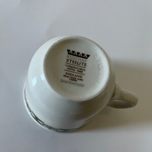 Vintage Ridgway Steelite Sherwood Vitreous China Mug Cup Retro Kitchen ...