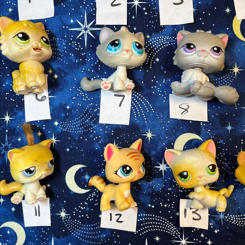 22 Rare Retired Hard to Find Littlest Pet Shop LPS Figures Cats and ...