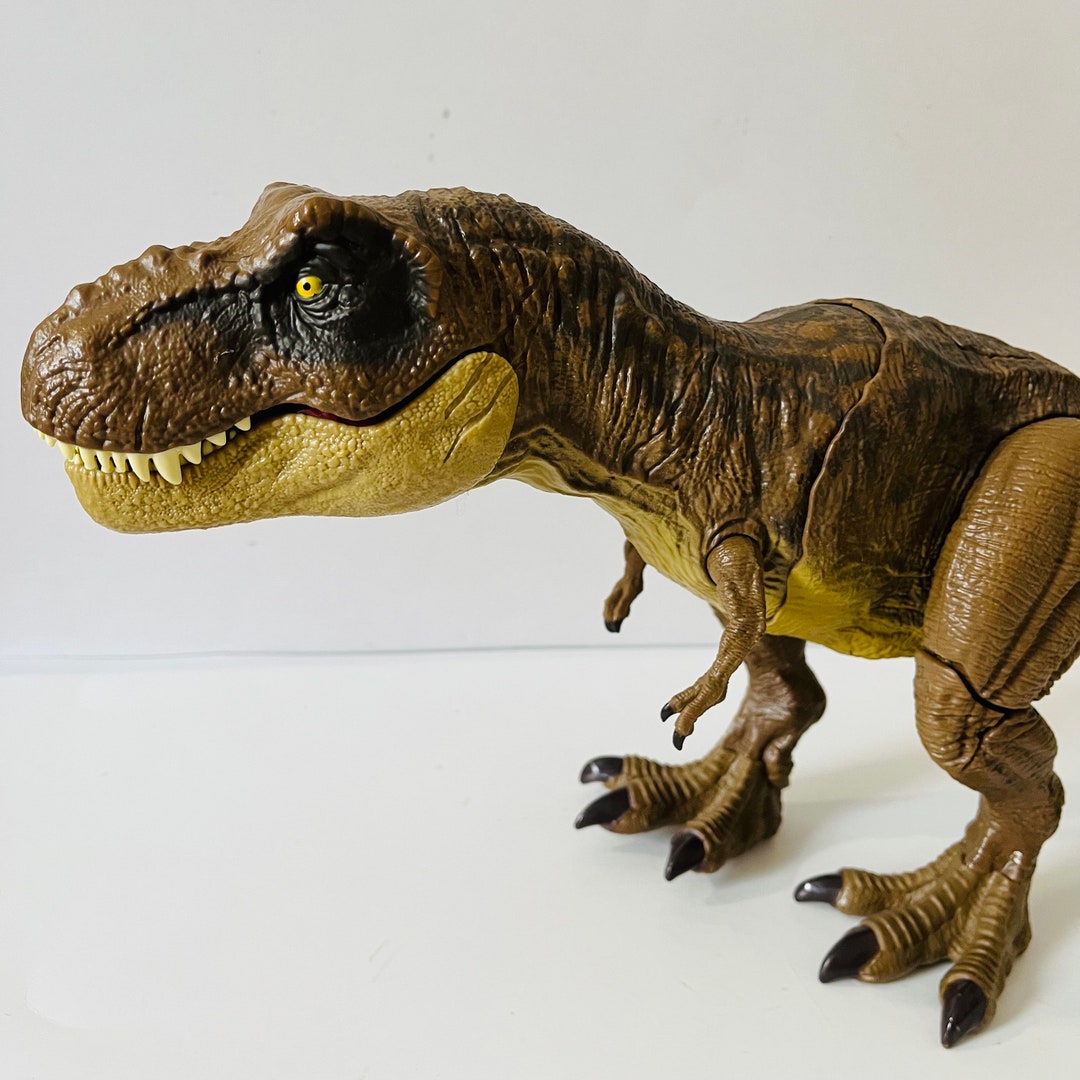 Jurassic T-rex Action Figure Plastic Collectible Toy Dinos Dinosaurs ...