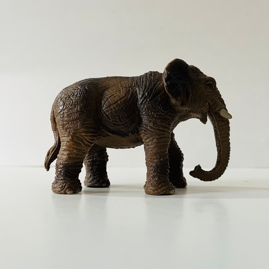 Elephant Model Toy Figurine Animal Figure Plastic Animals Imaginary ...
