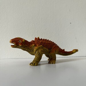 Vintage 1992 U.K.R.D Ankylosaurus Figure/dinosaur Plastic Dinosaur Toy ...