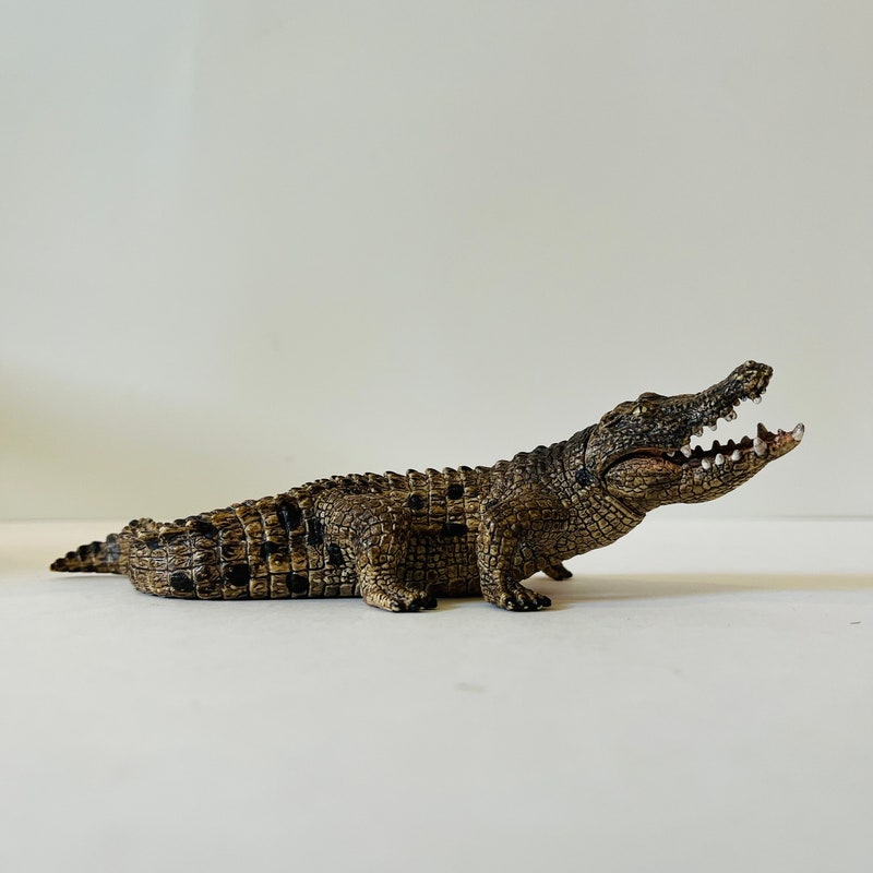 Alligator Figurine - Etsy
