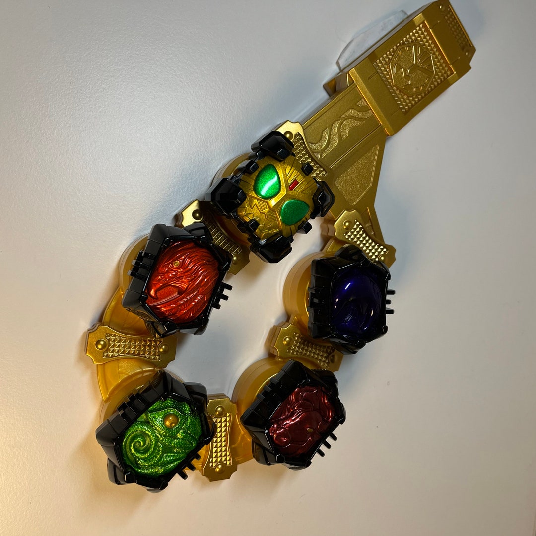 Bandai DX Wizard Ring Holder With Rings Beast Color Kamen Rider Wizard ...