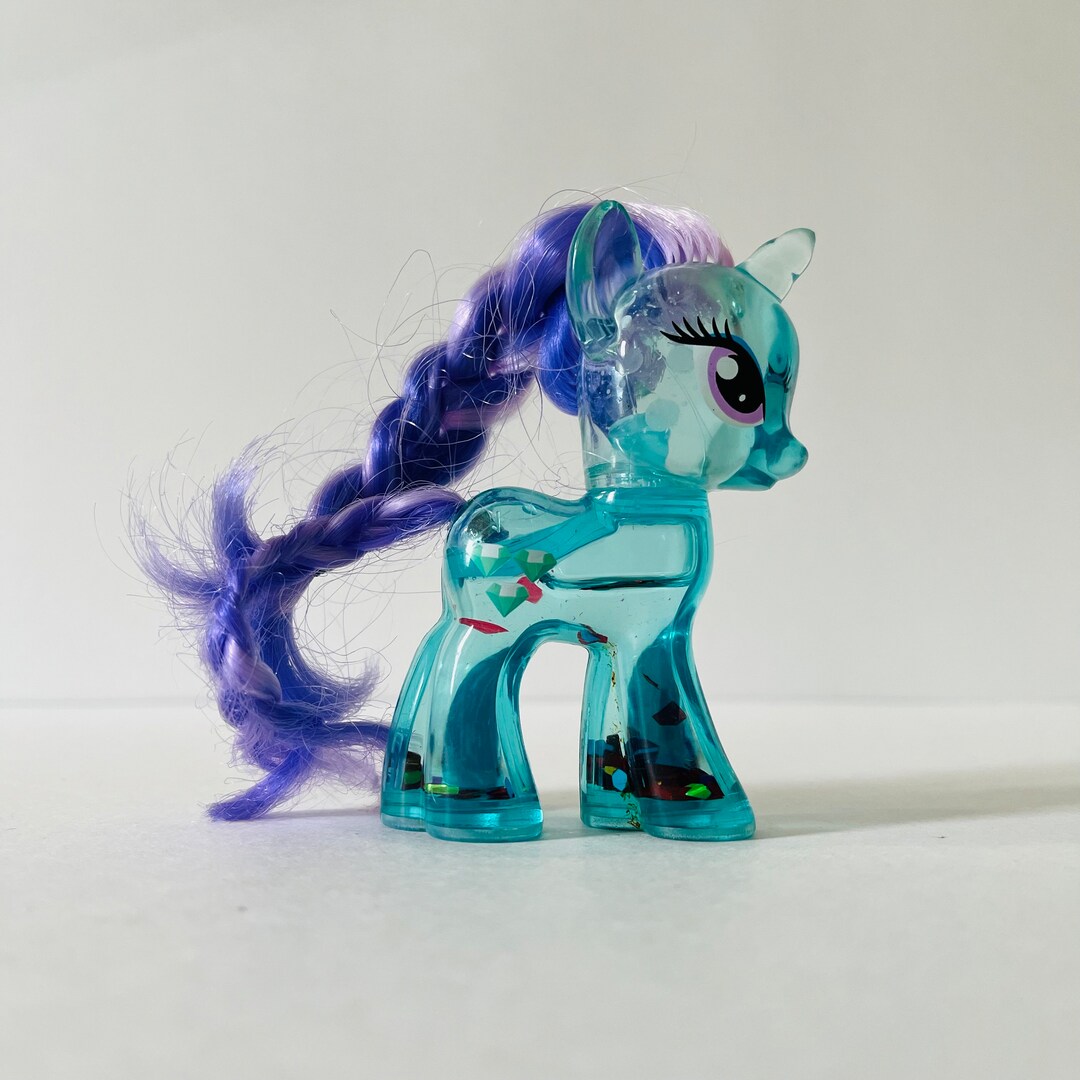 My Little Pony MLP Diamond Mint Water Cuties Clear Pony - Etsy
