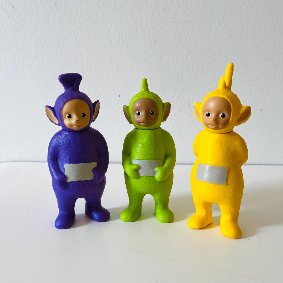 Vintage 1999 Teletubbies Character Figure Cbeebies | Plastic Vintage ...