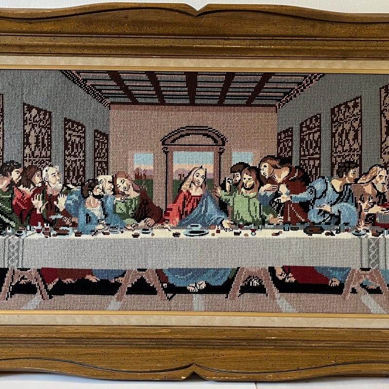 Last Supper Tapestry - Etsy