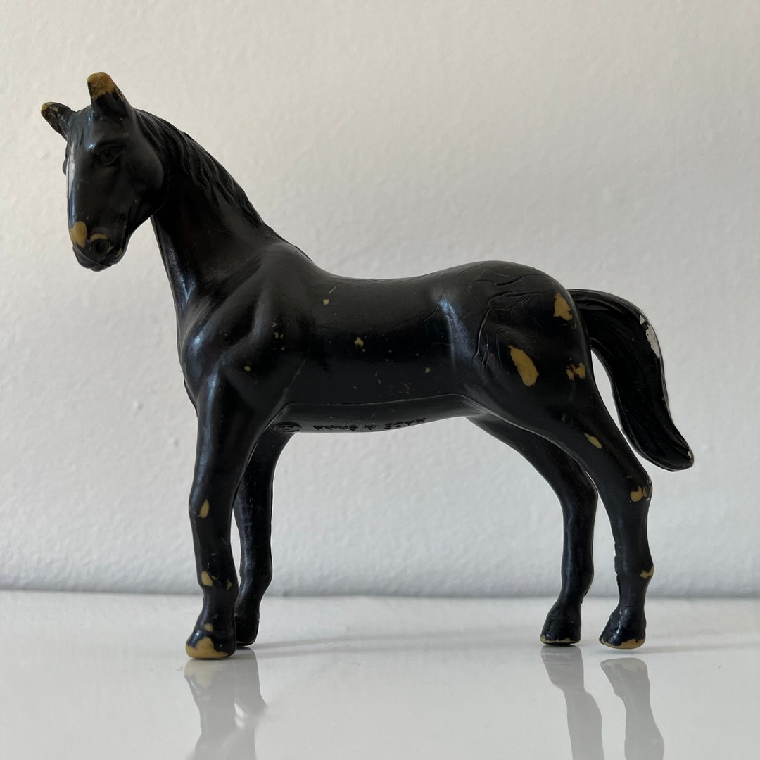 Vintage AAA Horse Club Horse Stallion Model Toy Figurine Plastic Horses ...