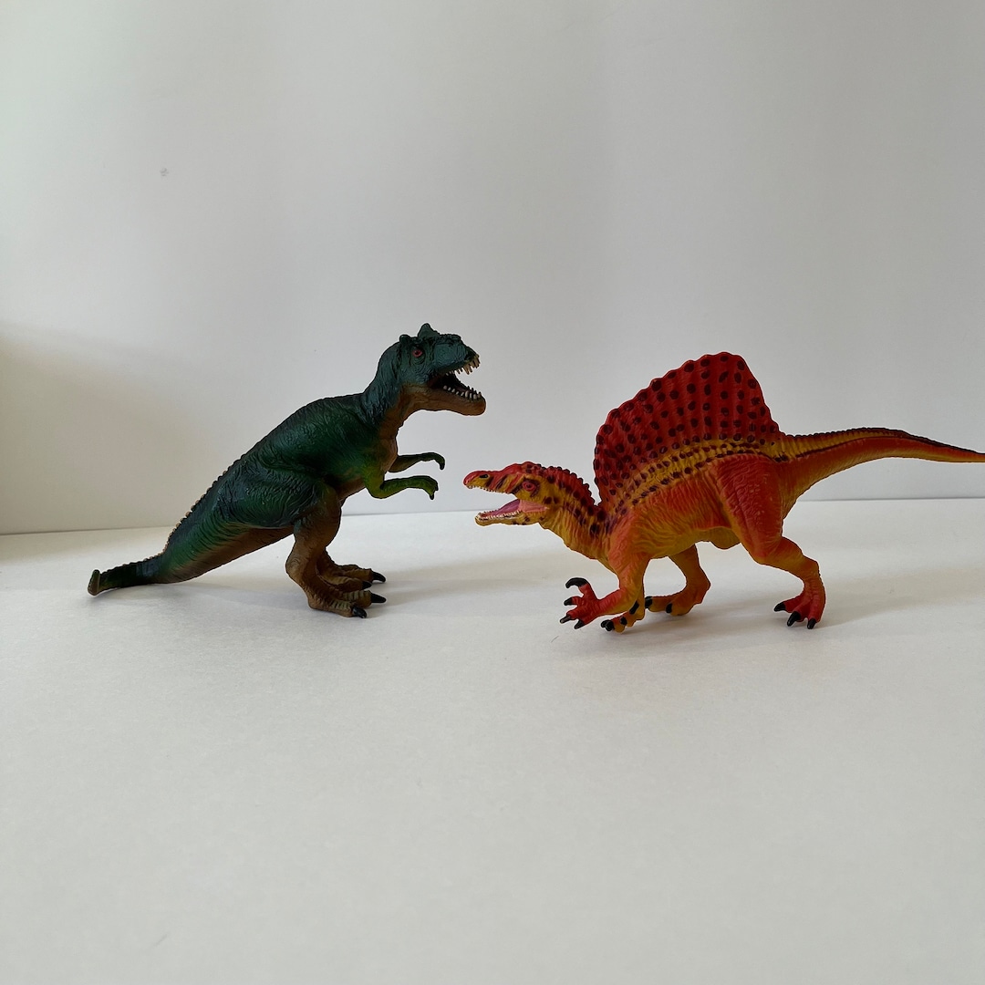 Retired Safari T-rex and Spinosaurus Jurassic Dinosaurs Dino Dinosaur ...