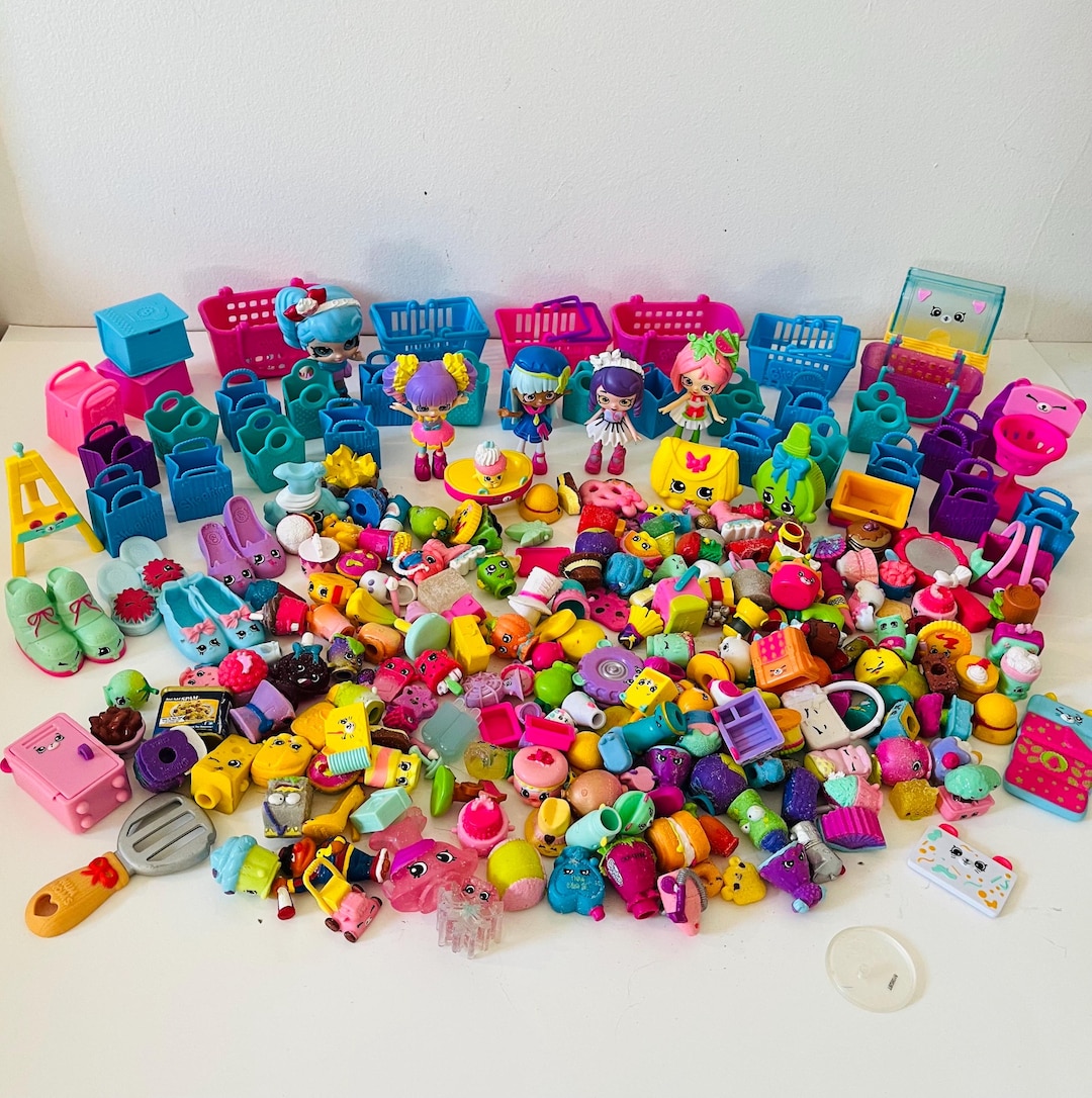 Shopkins Mini Collectibles Mega Lot Dollhouse Minis - Etsy