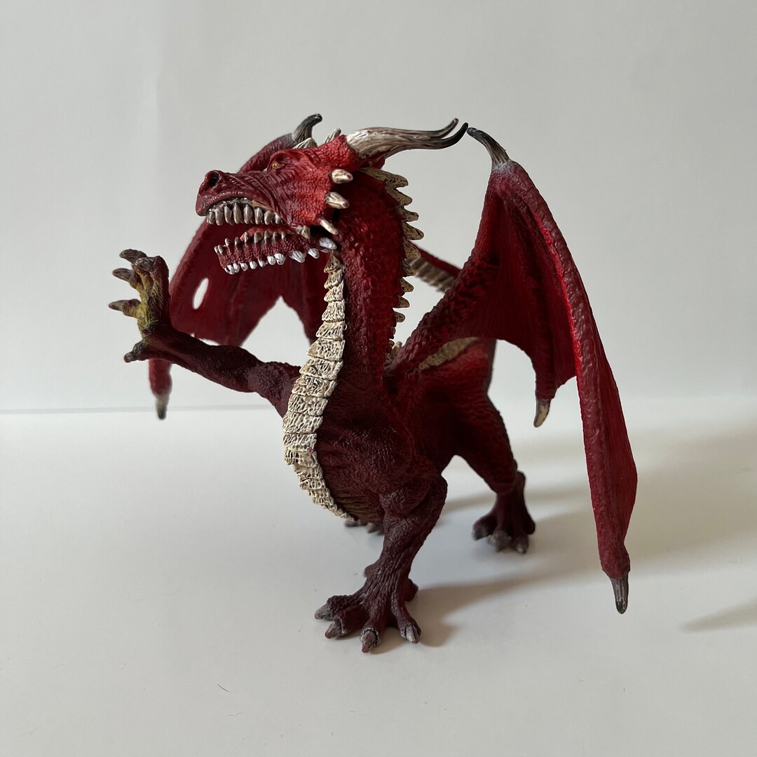 Schleich Medieval Dragon Plastic Toy Animal Imaginary Play - Etsy