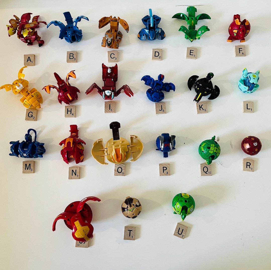 Vintage Bakugan Kampf Brawler Balls Figuren Wählen Sie Ihren eigenen ...