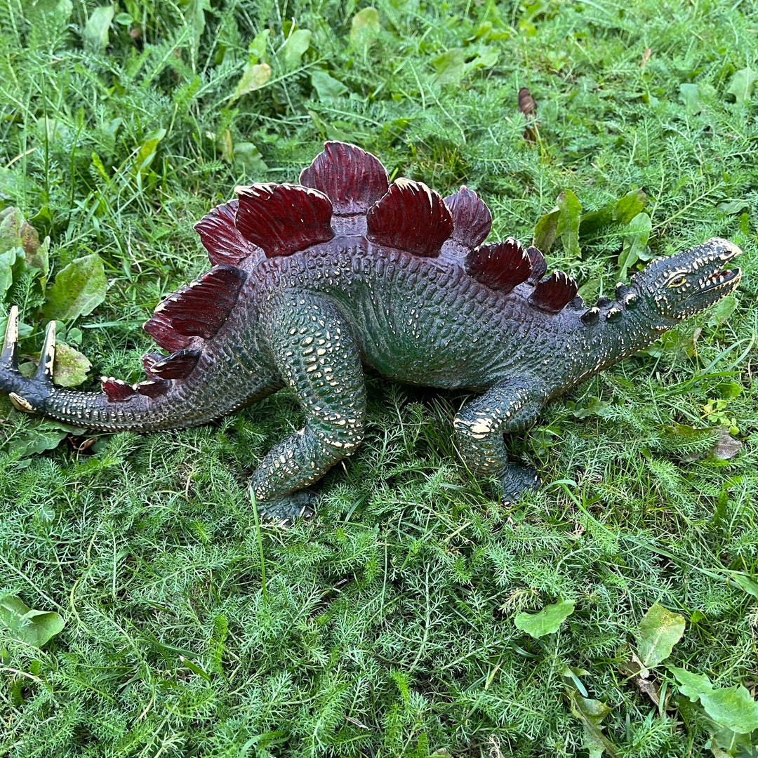 Vintage 1980’s Jumbo AAA Stegosaurus Plastic Dinosaur Figure - 17in ...