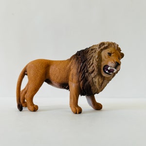Schleich Lion PVC Plastic Toy Animal Figure Diorama Imaginary Play Wild ...