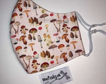 Mushroom Mask Cloth - Etsy
