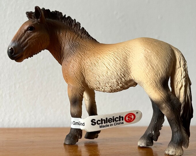 Vintage Retired Schleich PRZEWALSKI'S HORSE Mare Horse Model Toy ...