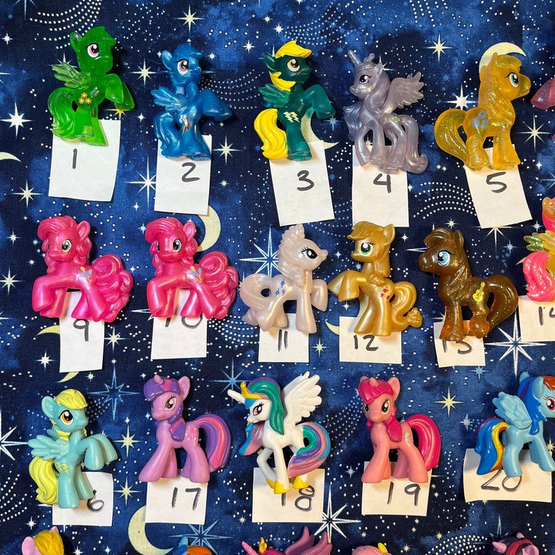 My Little Pony Figure G4 Pick Your Own My Little Ponies My - Etsy