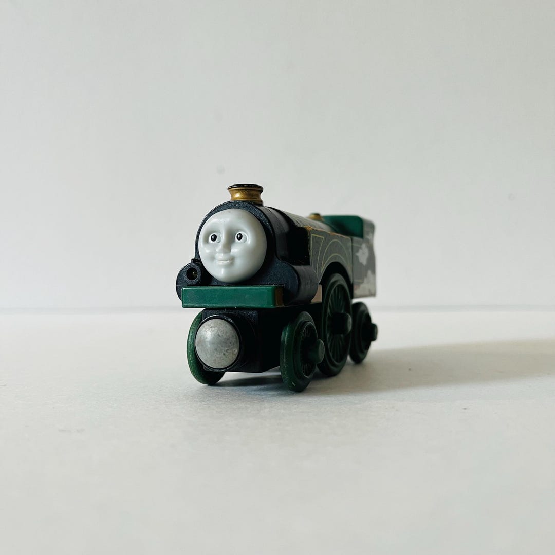 Vintage Thomas the Train Wooden Train Thomas Wooden Railway Toy Trains ...