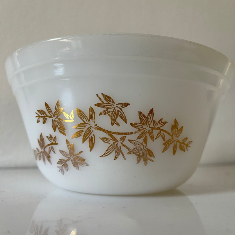 Pyrex Golden Leaf - Etsy