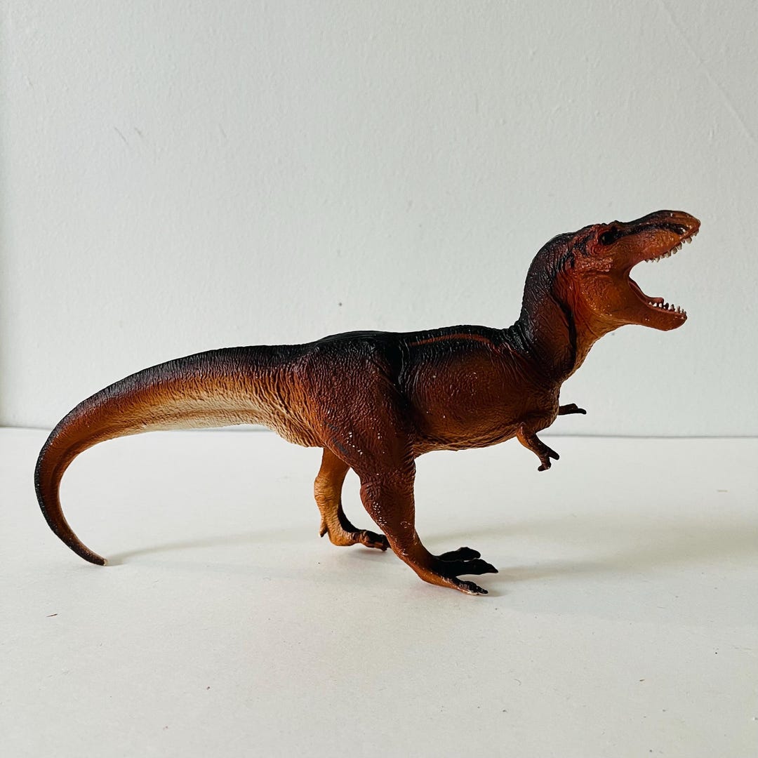 Vintage 1990's Carnegie Safari Ltd Tyrannosaurus Trex Dinosaur Toy ...