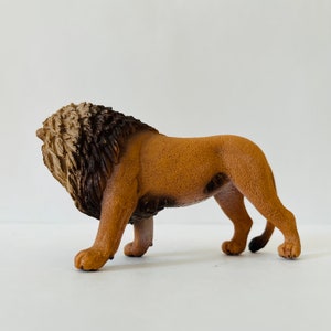 Schleich Lion PVC Plastic Toy Animal Figure Diorama Imaginary Play Wild ...