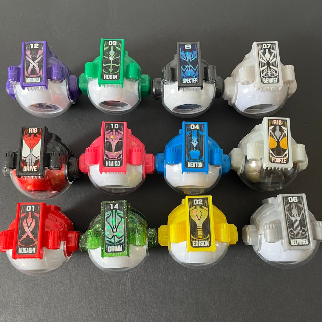 Bandai Kamen Rider Ghost Icon Eyecon DX Newton Fourze Benkei Musashi Grimm Edison Beethoven - Etsy