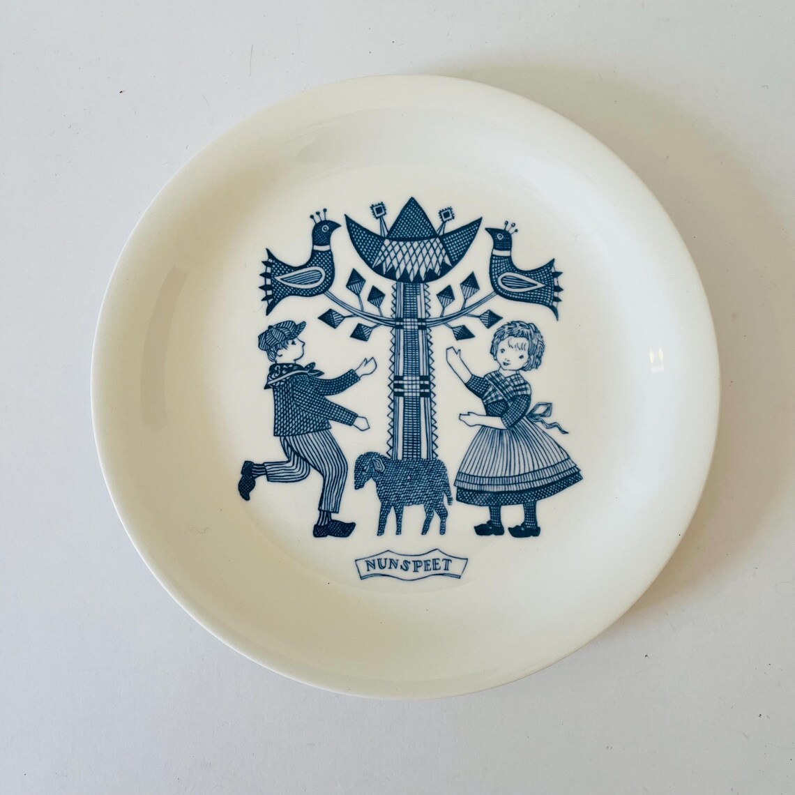 Vintage 1960's Collectible Dutch Royal Sphinx Medium Plate With Dutch ...