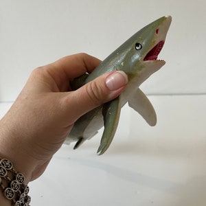 Vintage AAA Rubber Toy Shark Figure 1990's Plastic Toy Sharks - Etsy
