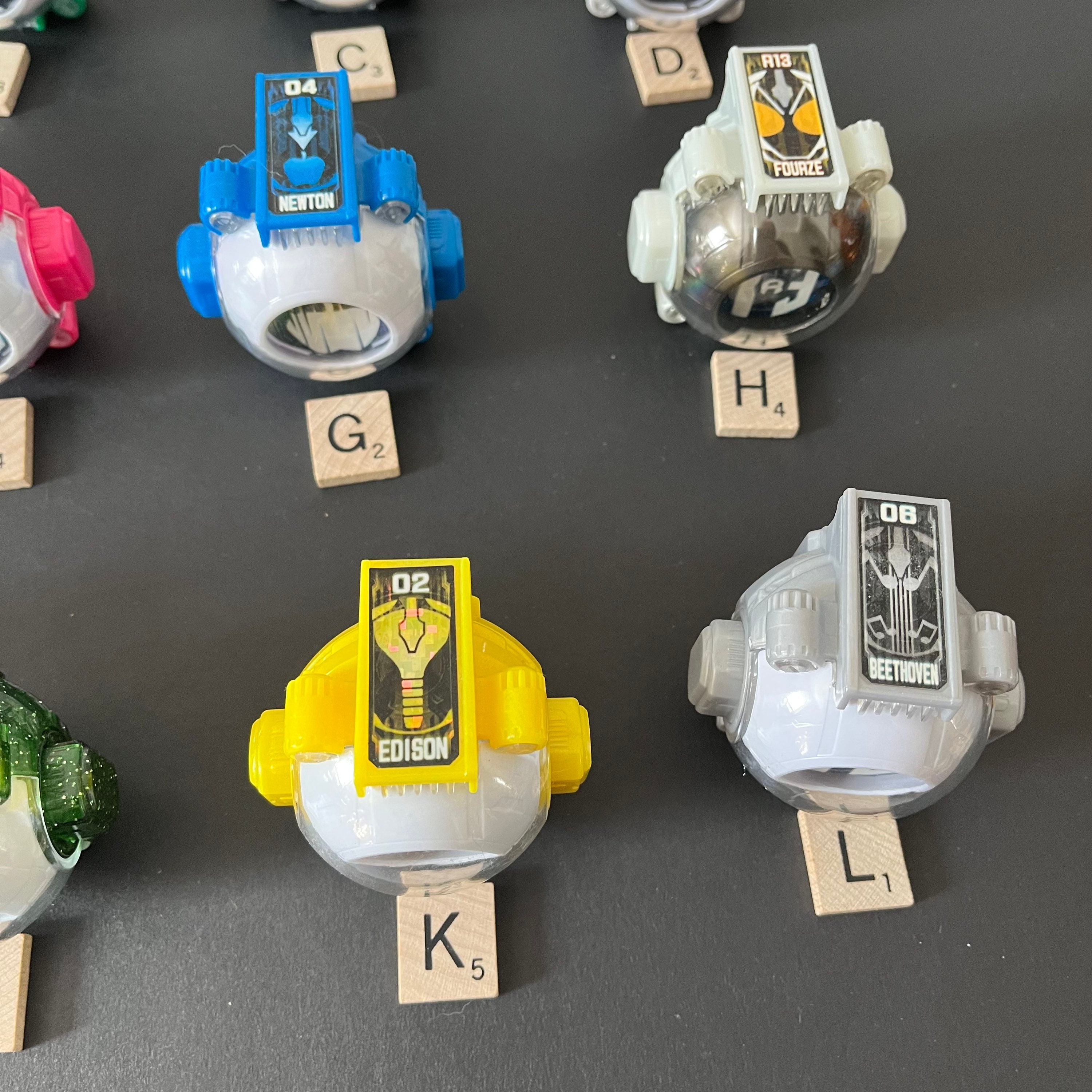 Bandai Kamen Rider Ghost Icon Eyecon DX Newton Fourze Benkei Musashi ...