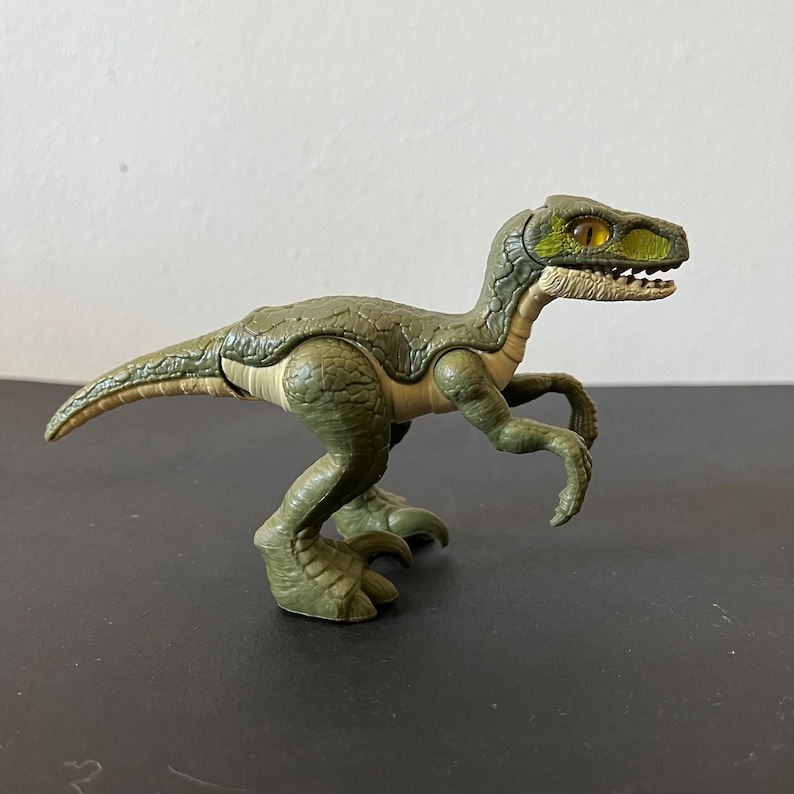 Vintage Jurassic Park Velociraptor Dinosaur Dino Plastic Toy - Etsy