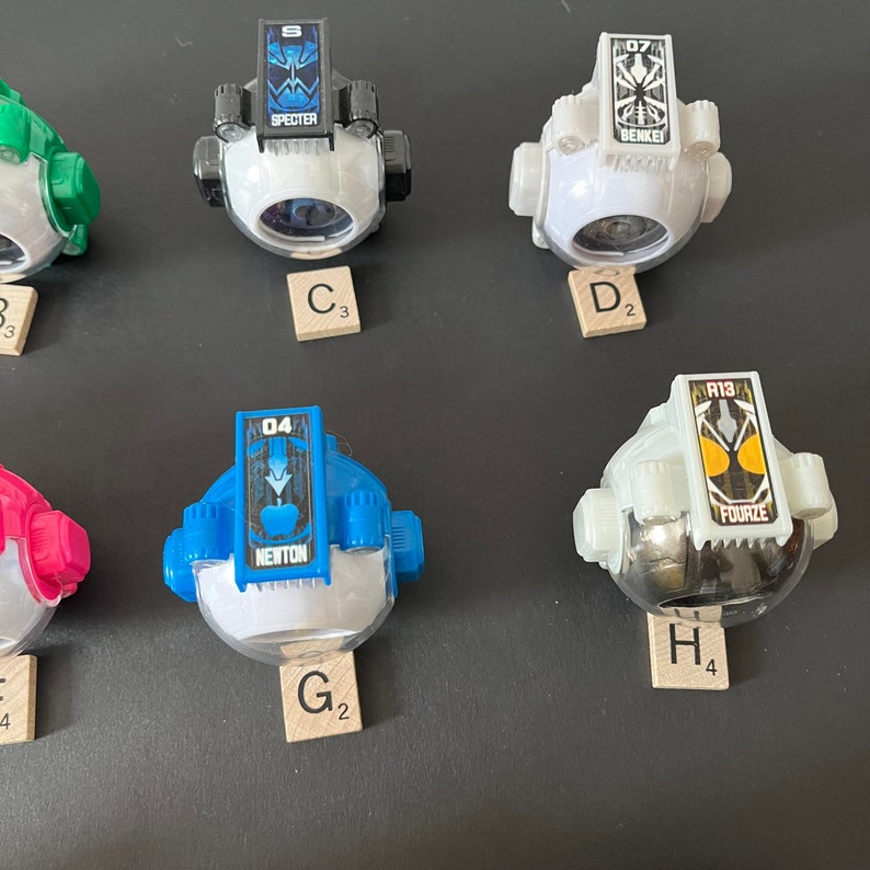 Bandai Kamen Rider Ghost Icon Eyecon DX Newton Fourze Benkei Musashi ...