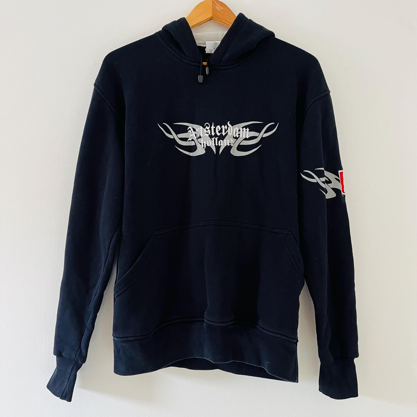 Vintage 90's Kist Design Amsterdam Holland Tribal Design Hooded Full ...