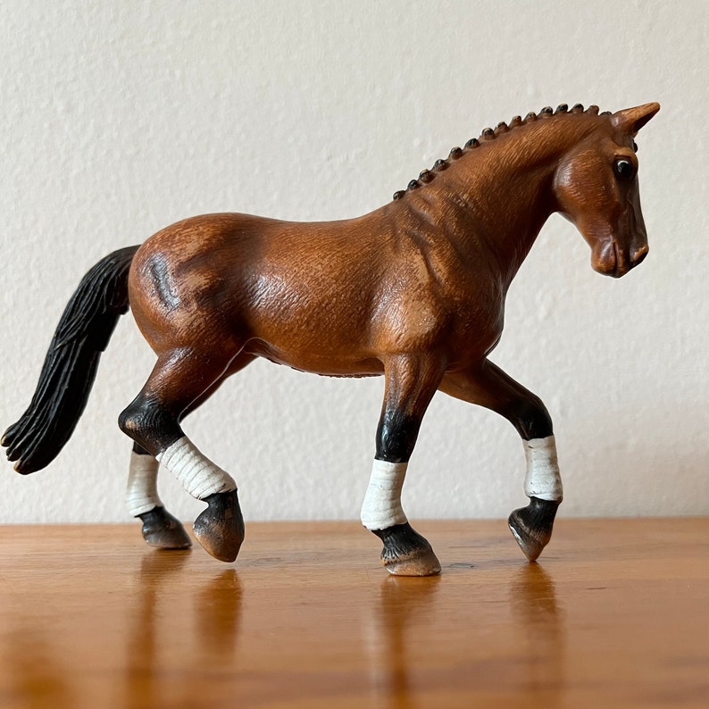 Schleich Hanoverian Mare Dark Bay Dressage Horse Retired Rare - Etsy