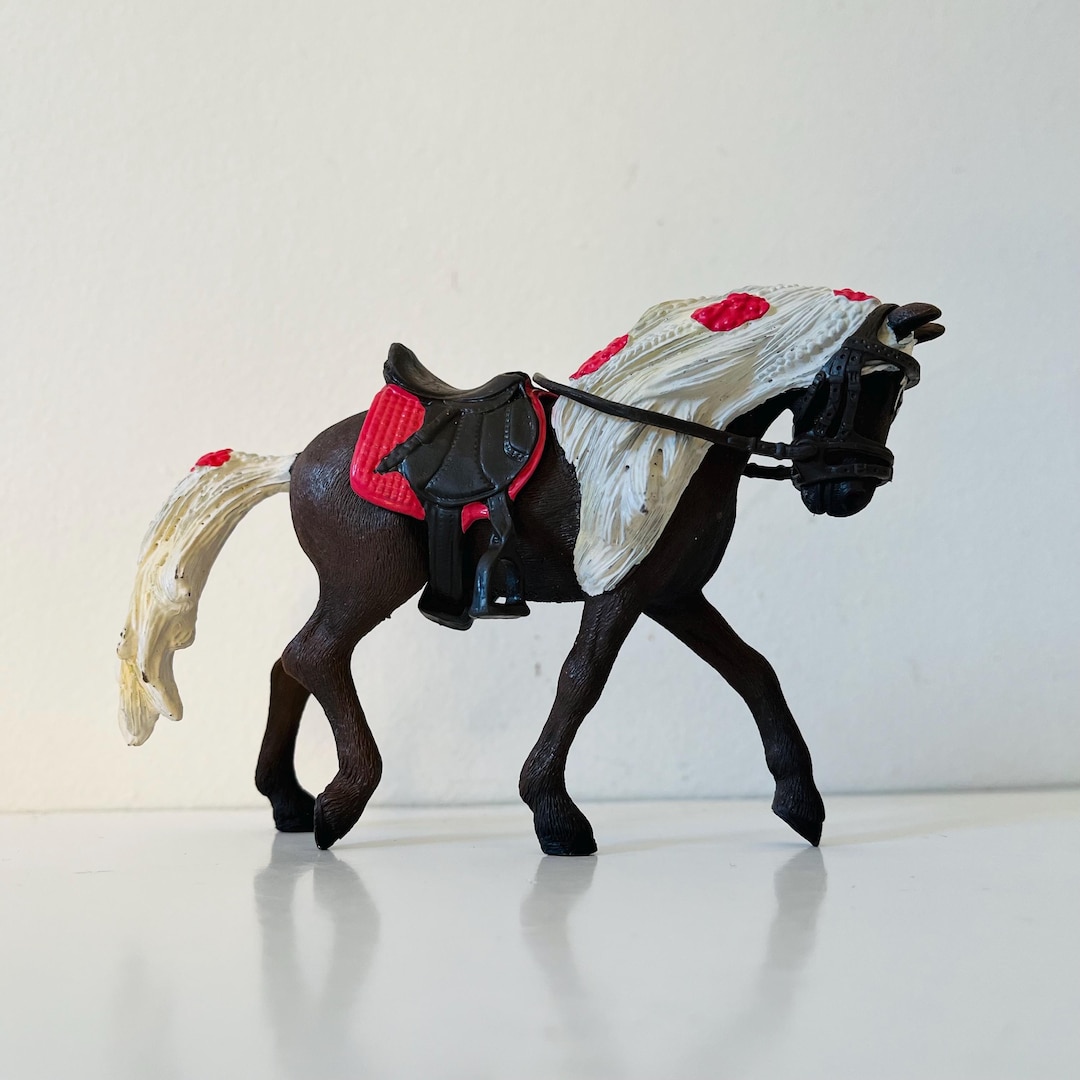 Retired Schleich Horse Club Horse Model Toy Figurine With Saddle and ...