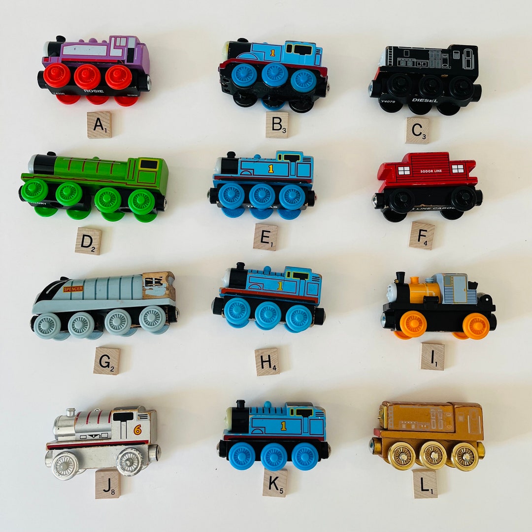 Thomas the Tank Engine Wooden Train Vintage Thomas Wooden Railway Toy ...