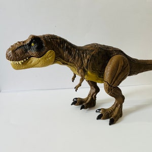 Jurassic T-rex Action Figure Plastic Collectible Toy Dinos Dinosaurs ...