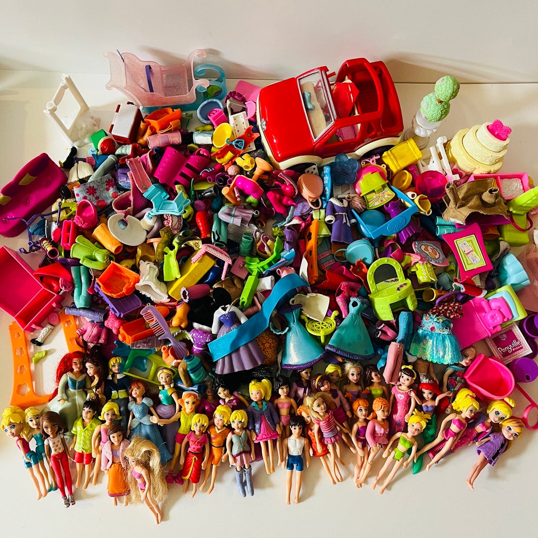 Vintage Polly Pocket Doll Girl Lot Various Dolls and Lots of - Etsy